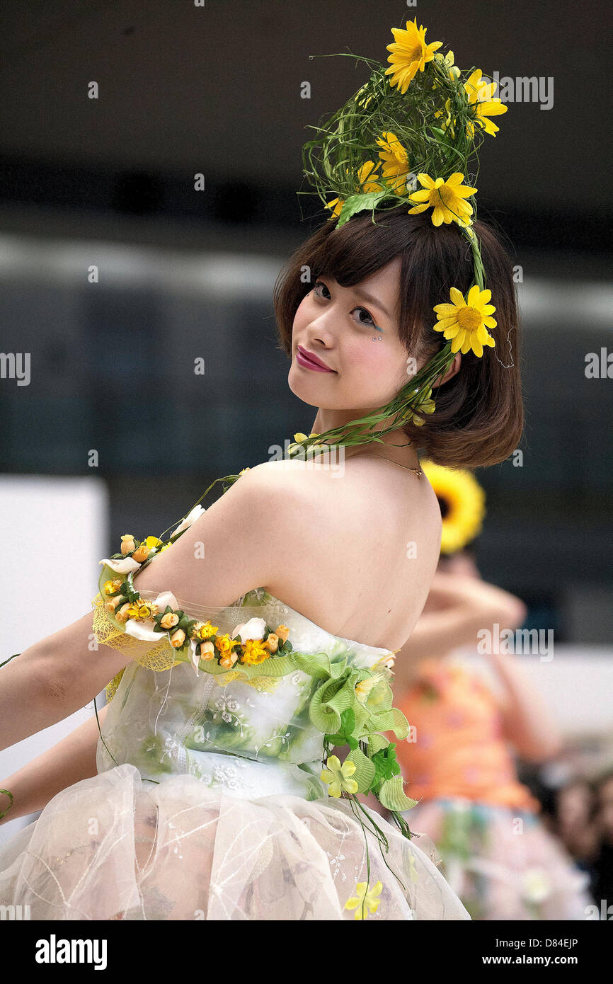 Tokyo, Japan. 19th May, 2013. The Design Festa shows the unique design ...