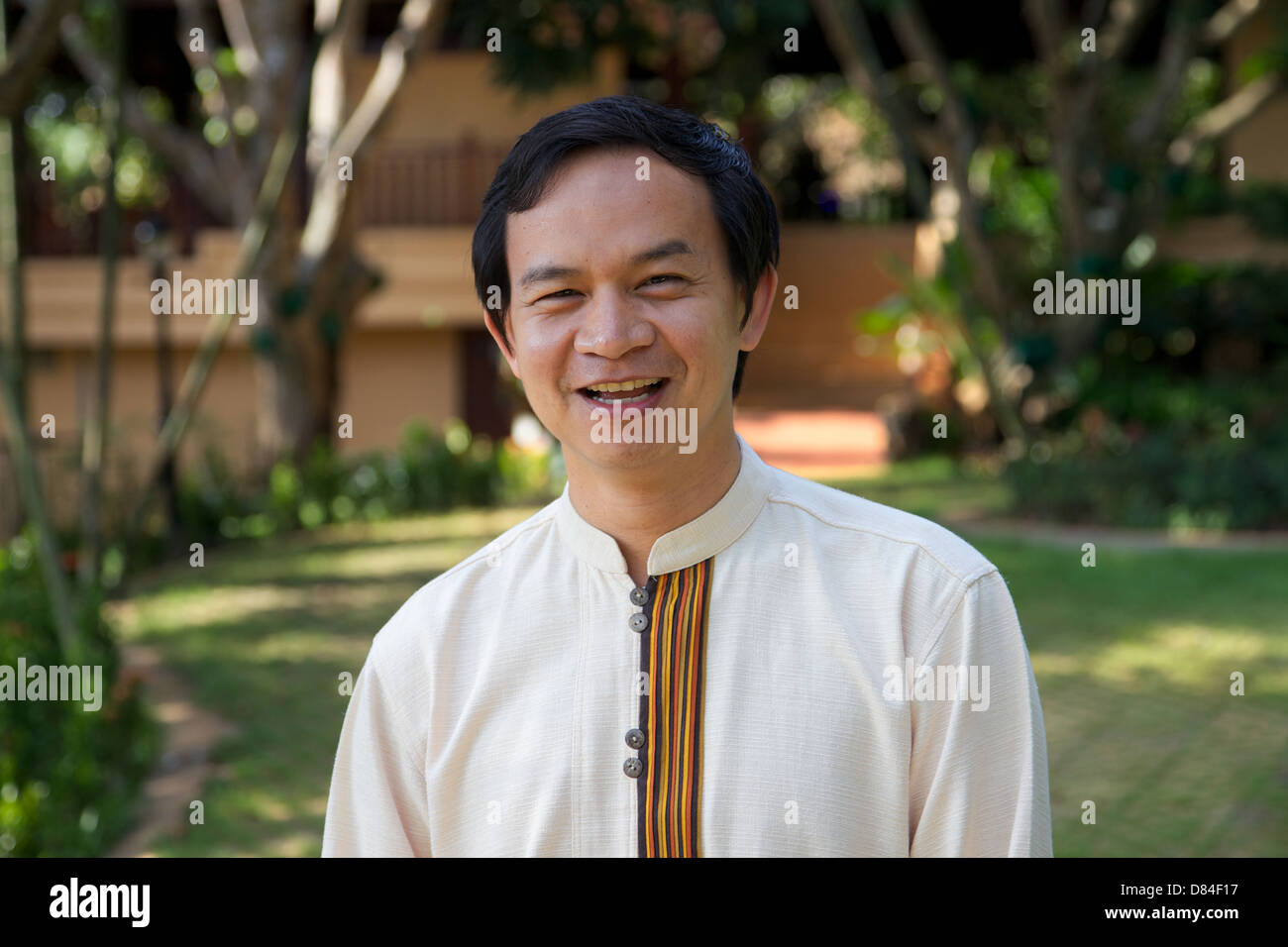 A Thai manager at The Spa Resort, Chiang Mai , Thailand Stock Photo - Alamy