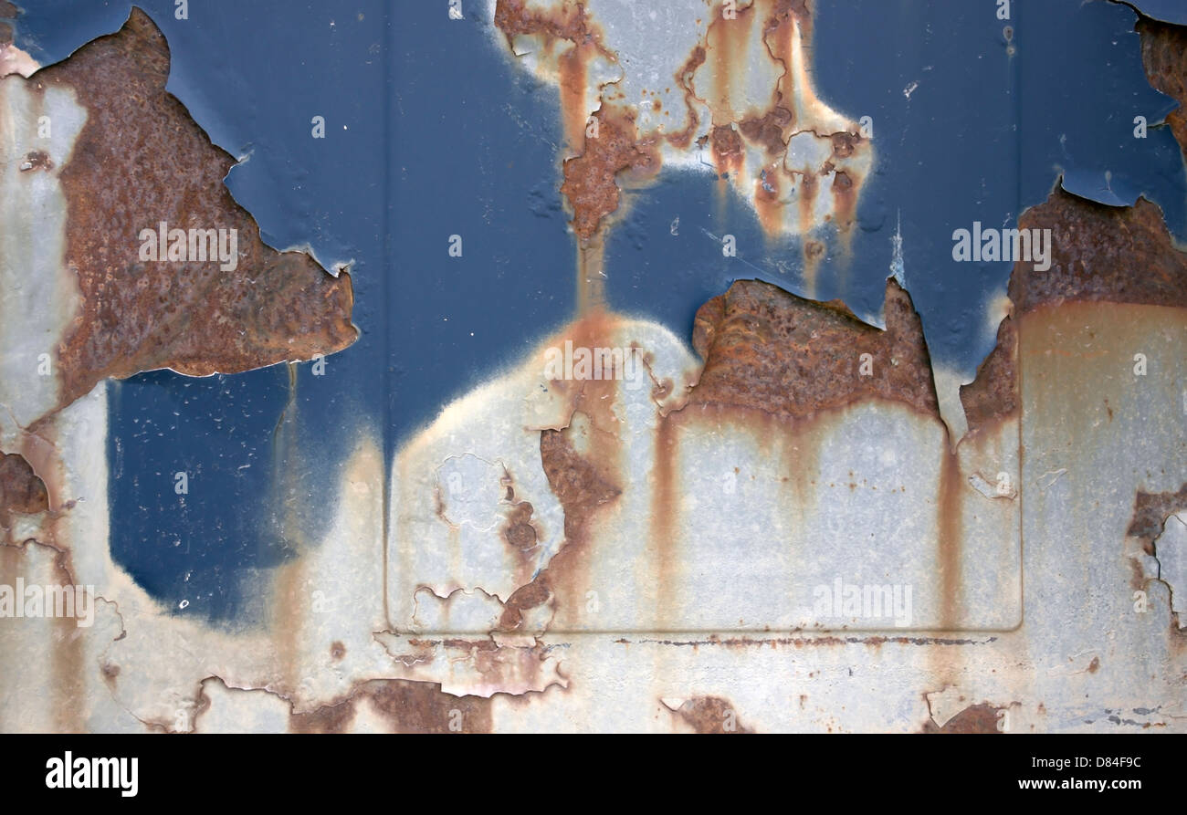 corroded surface with rust and peeling paint Stock Photo - Alamy