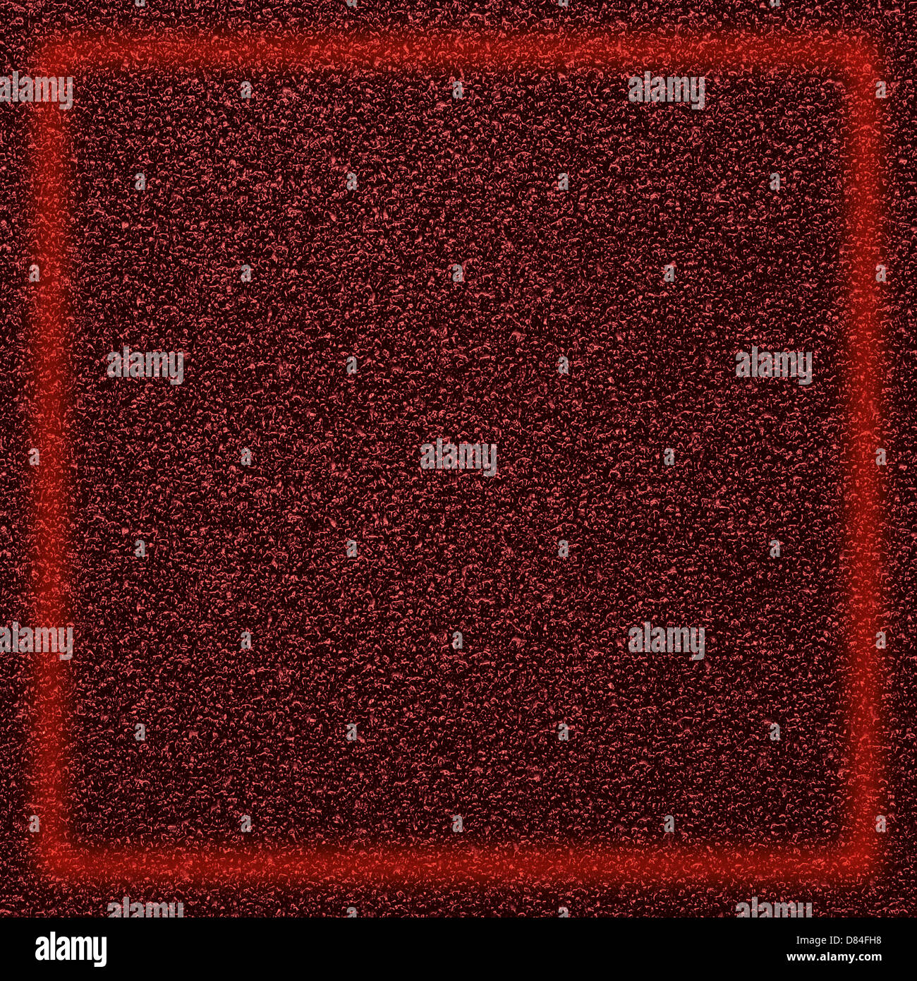 red abstract background, grainy rough pattern texture with light frame ...