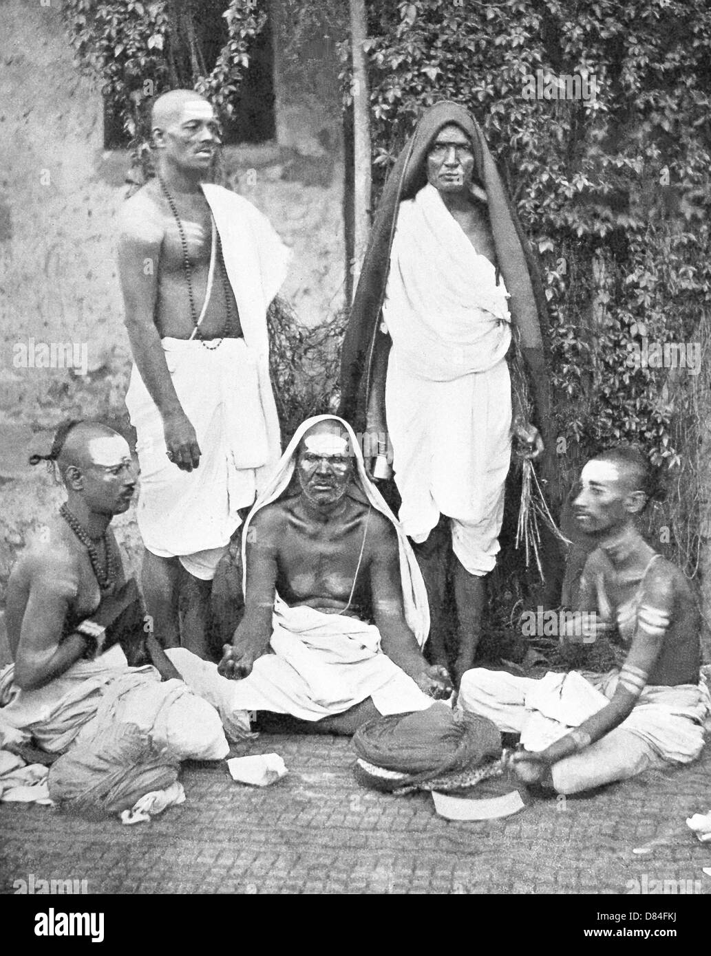 Brahman priest india 1900s hi-res stock photography and images - Alamy