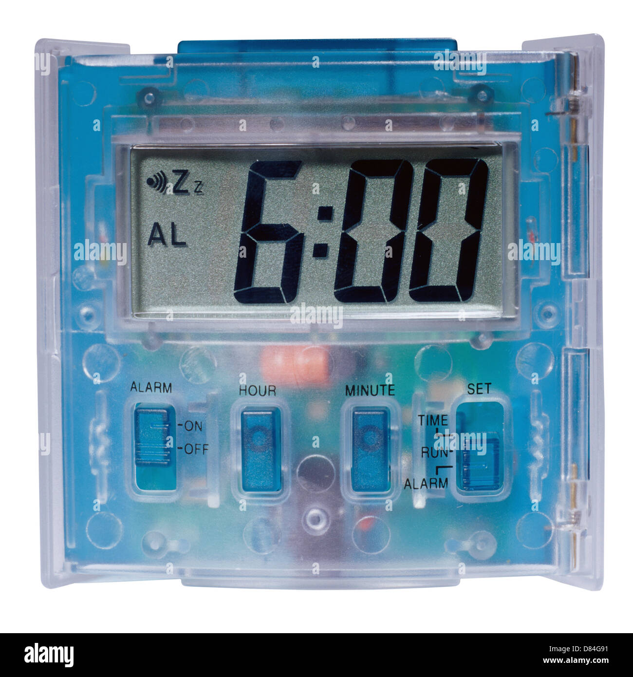 Digital alarm clock Stock Photo - Alamy
