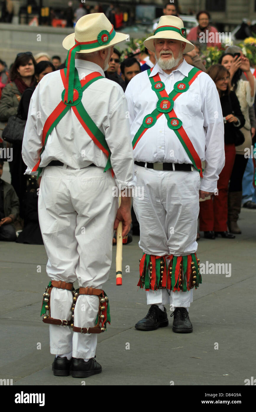 Winchester morris men at the Westminster Morris Men Day of Dance 2013 ...