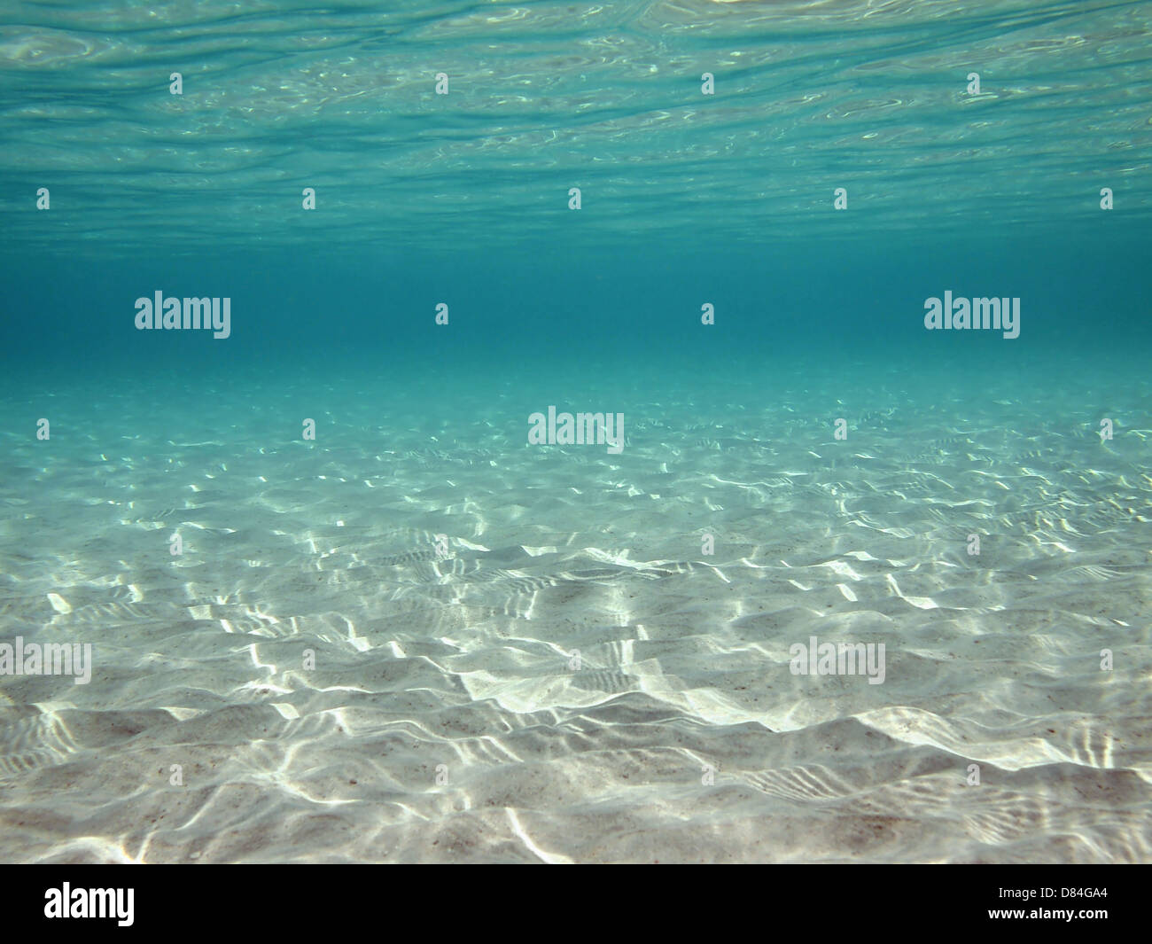 Underwater Light Ripples