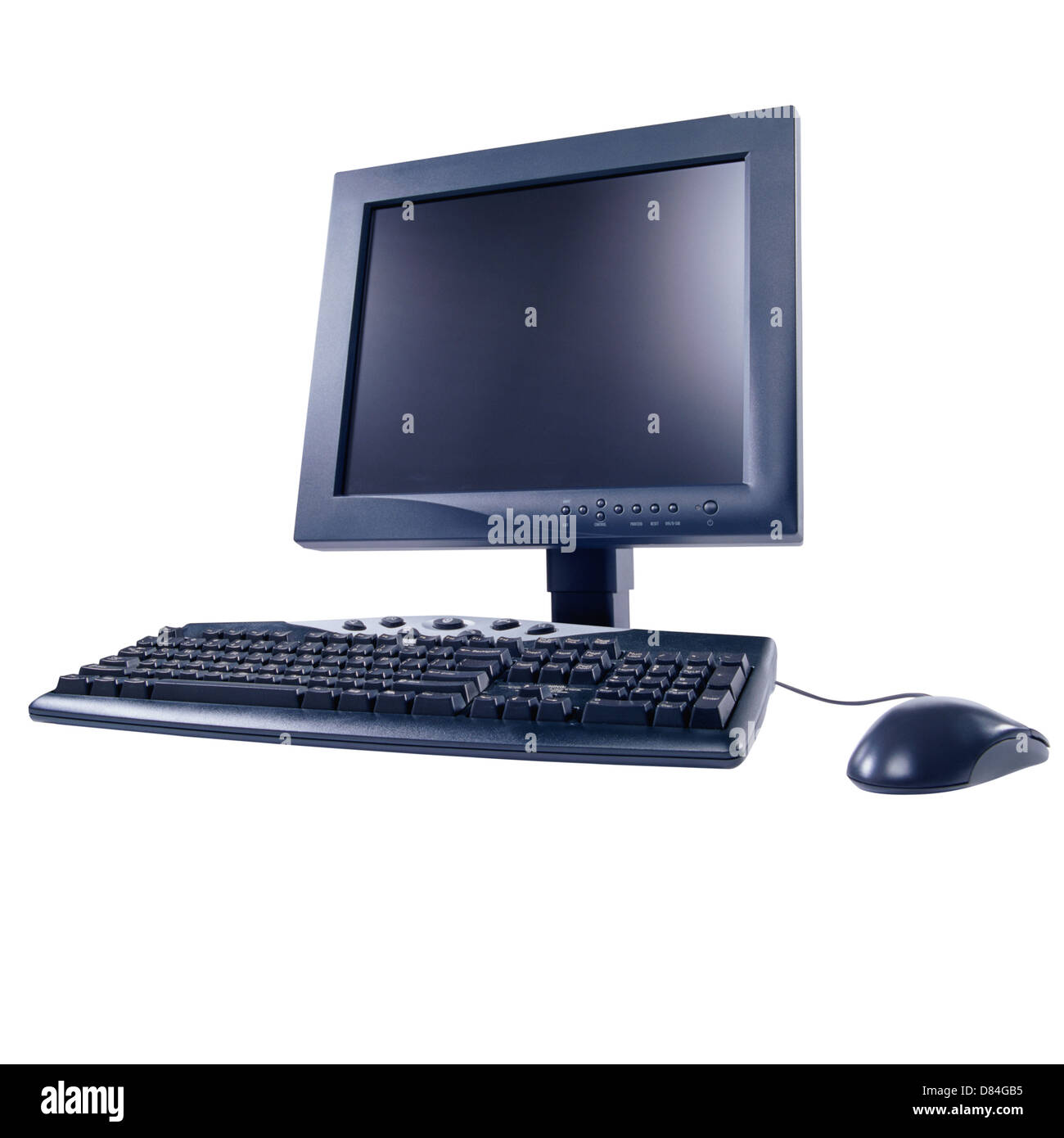 Desktop computer. Isolated Stock Photo - Alamy