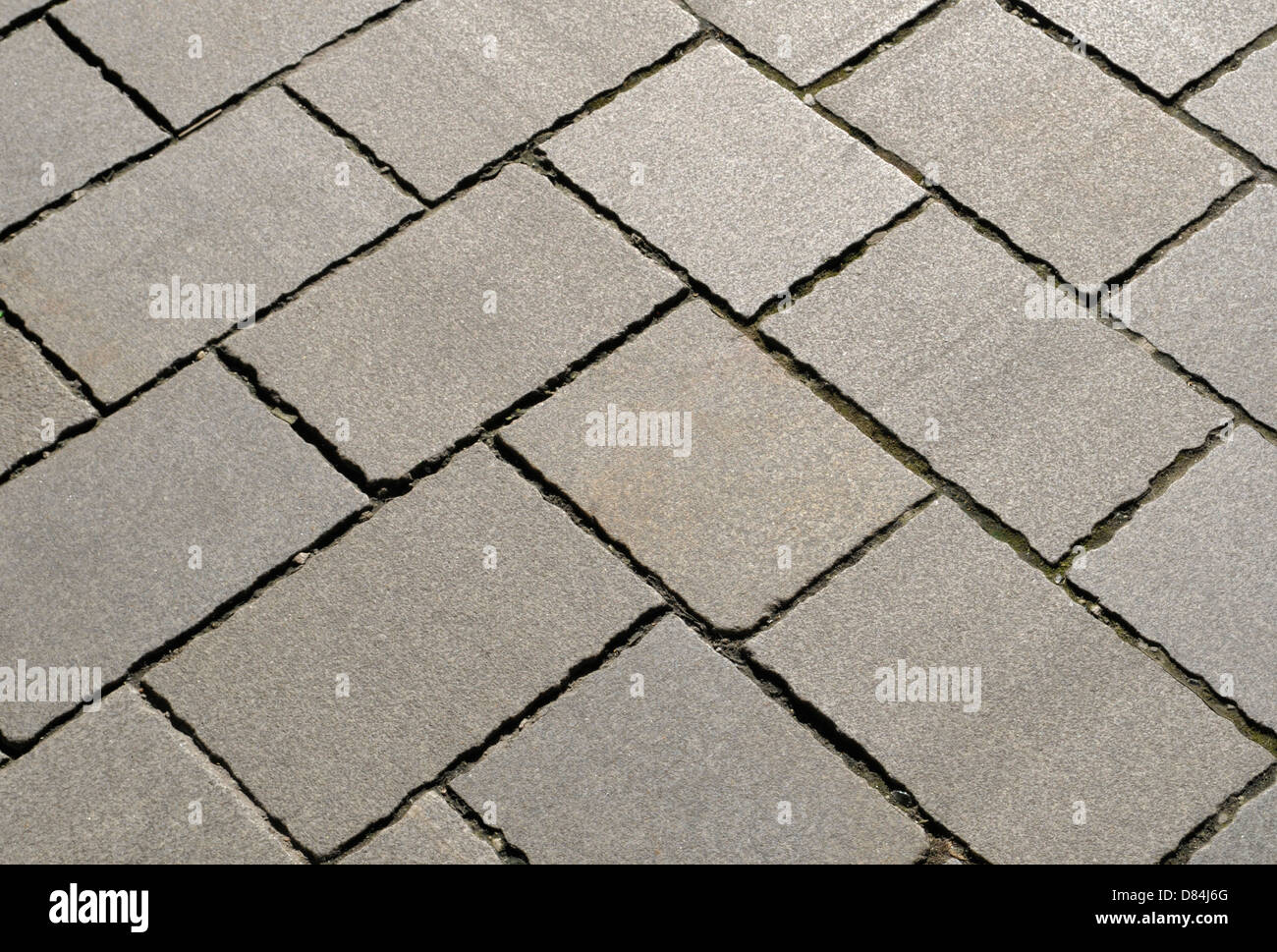 tiled stone pavement Stock Photo - Alamy