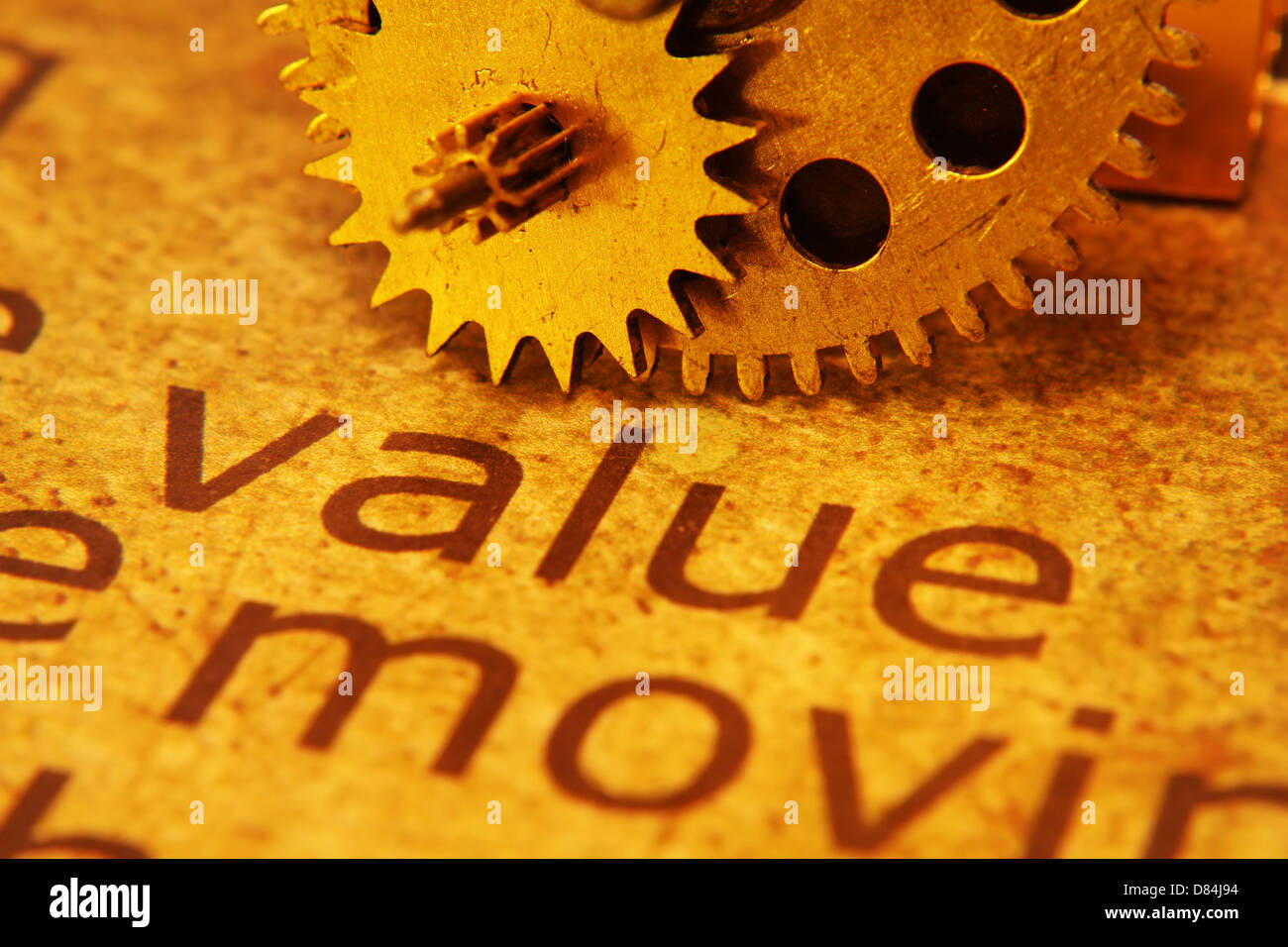 Value text on grunge paper Stock Photo - Alamy
