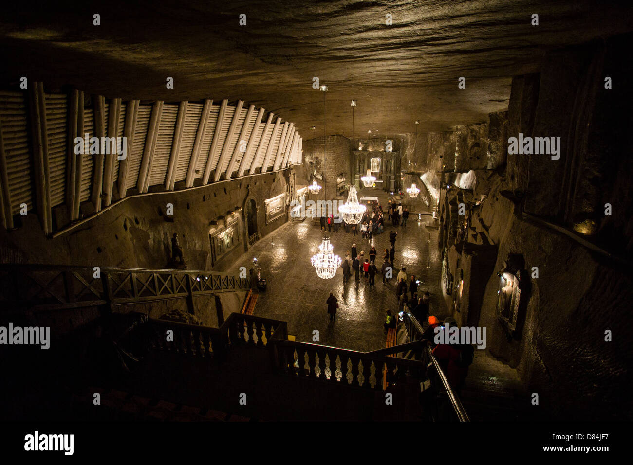 Inside polish salt mine hi-res stock photography and images - Alamy