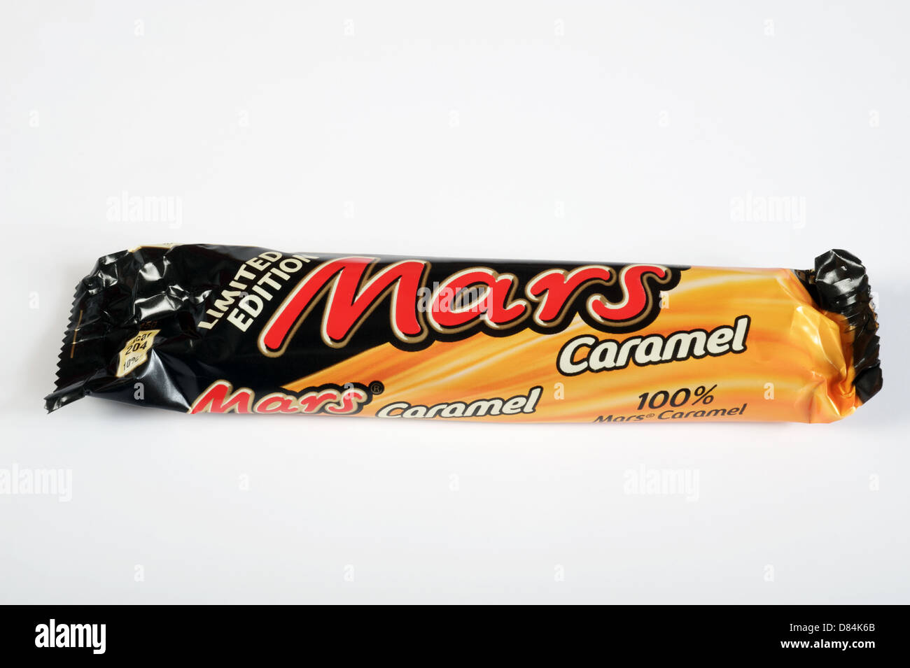 Limited edition Mars caramel chocolate bar Stock Photo - Alamy