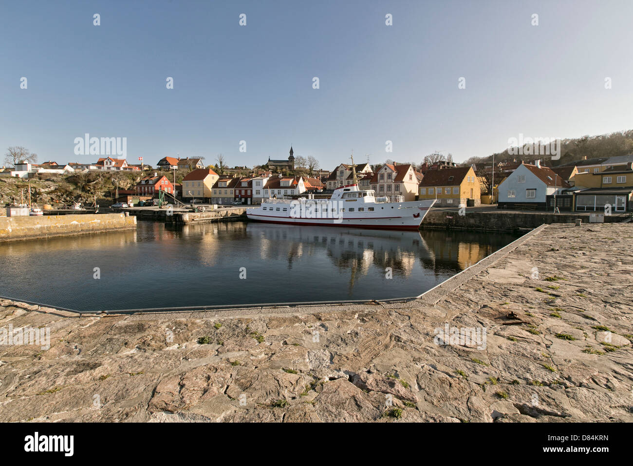 Denmark Bornholm Harbour High Resolution Stock Photography and Images ...