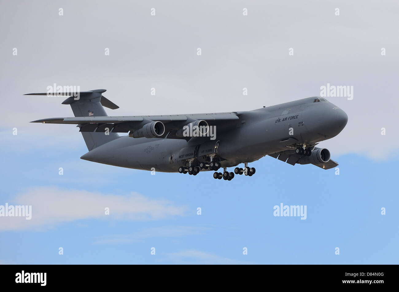 November 8, 2012 - A C-5 Galaxy of the West Virginia Air National Guard ...