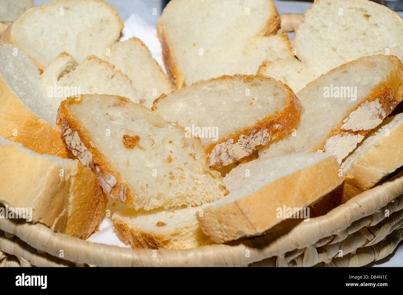 sliced bread in a nest Stock Photo - Alamy