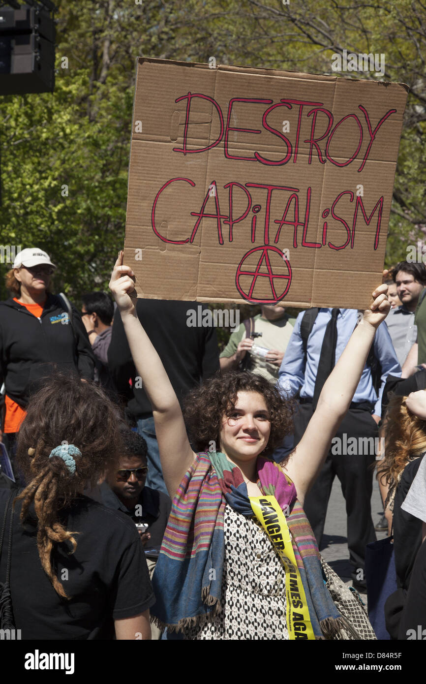 International Workers Day Rally at Union Square in NYC brings out ...