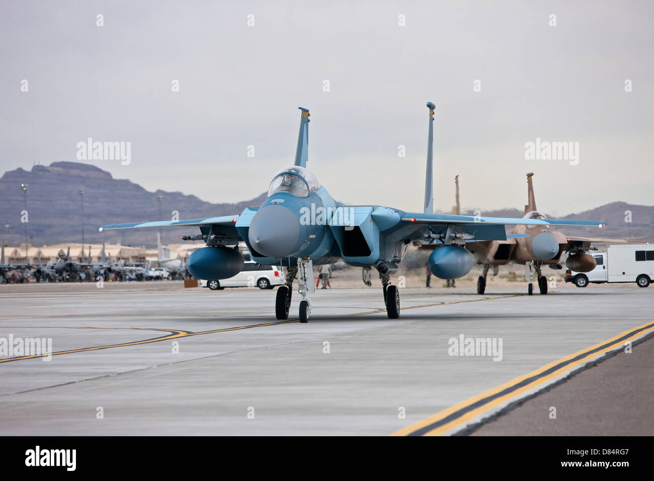 McDonnell Douglas F-15C Eagles of the 57th Adversary Tactics Group ...