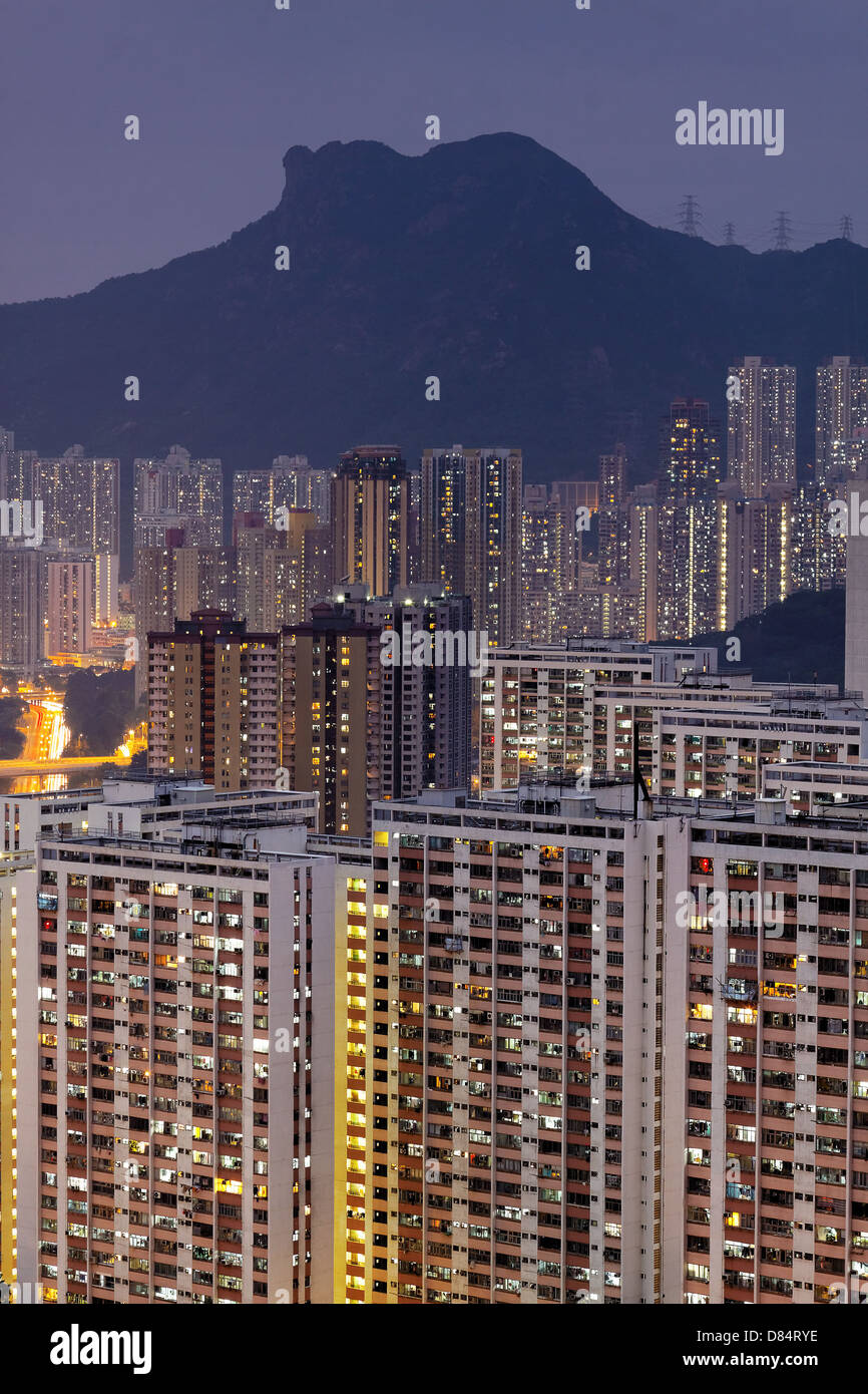 Hongkong sunset hi-res stock photography and images - Alamy