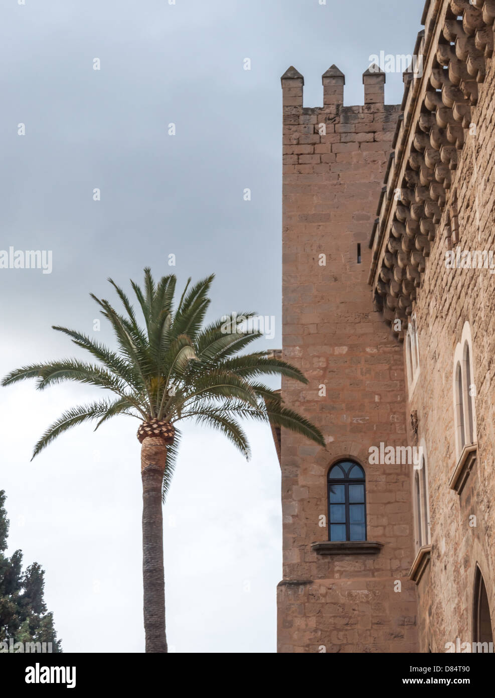 Architectural detail, Old Town, Palma de Mallorca Stock Photo - Alamy