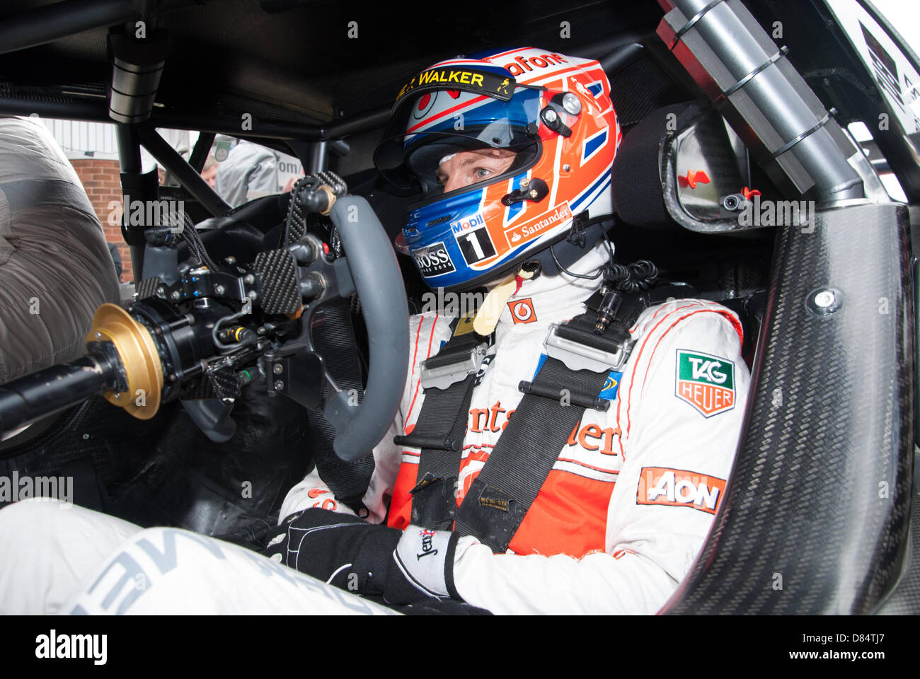 Racing action from DTM, German Touring Car Championship, Brands Hatch ...