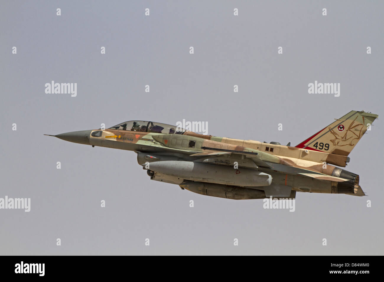 An F-16I Sufa of the Israeli Air Force taking off from Ramon Air Force ...