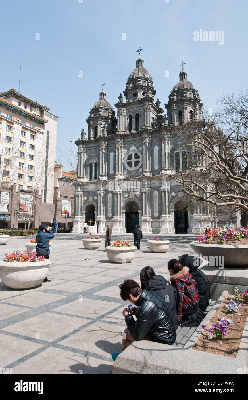 catholic St. Joseph's Church known as Wangfujing Church or Dongtang ...