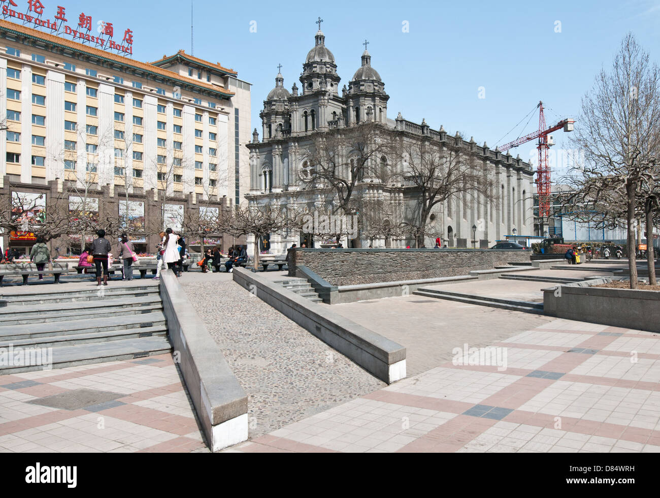 catholic St. Joseph's Church known as Wangfujing Church or Dongtang ...