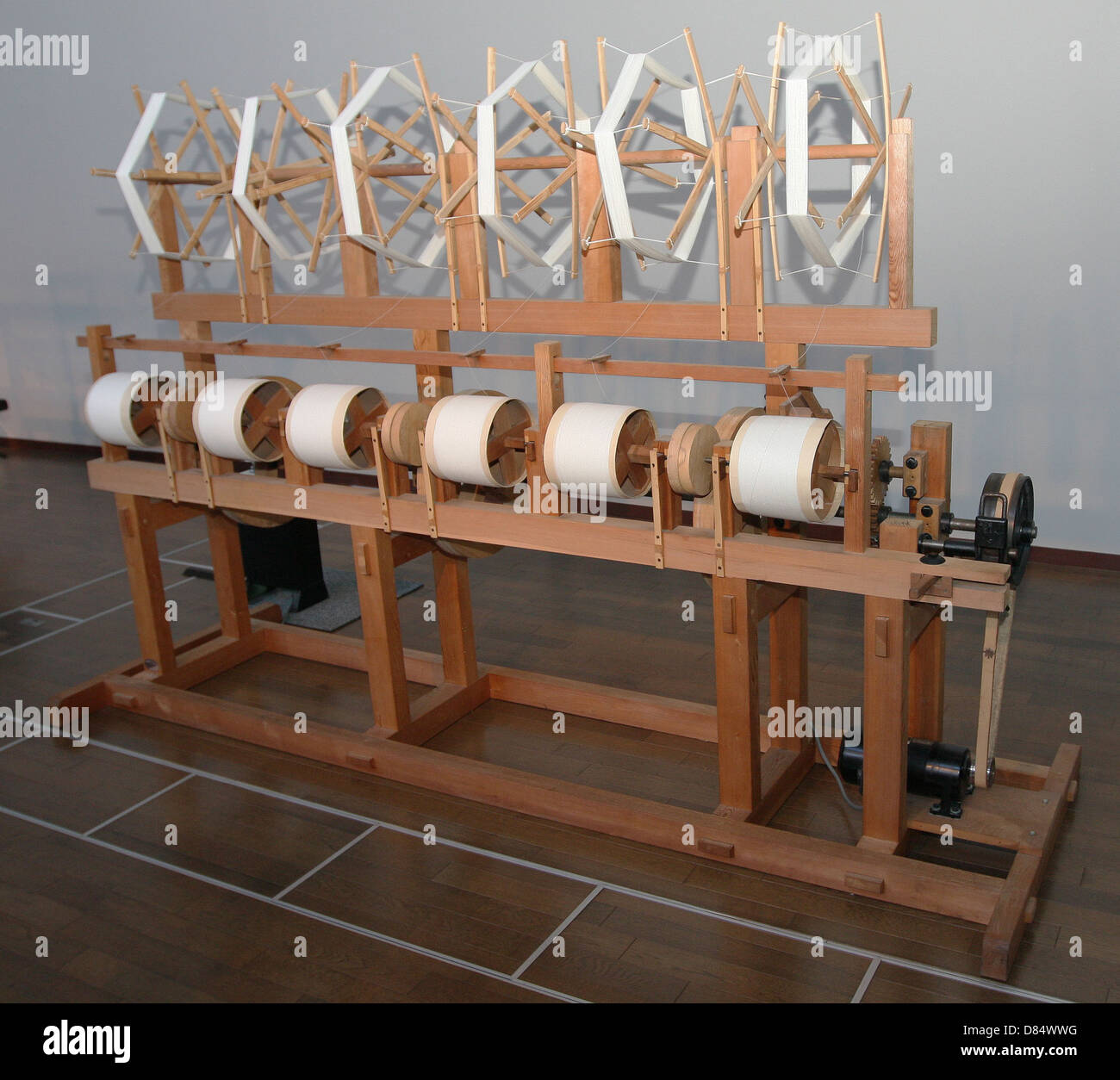 The 1894 Toyoda-Type Winding Machine replica is a model of the early ...