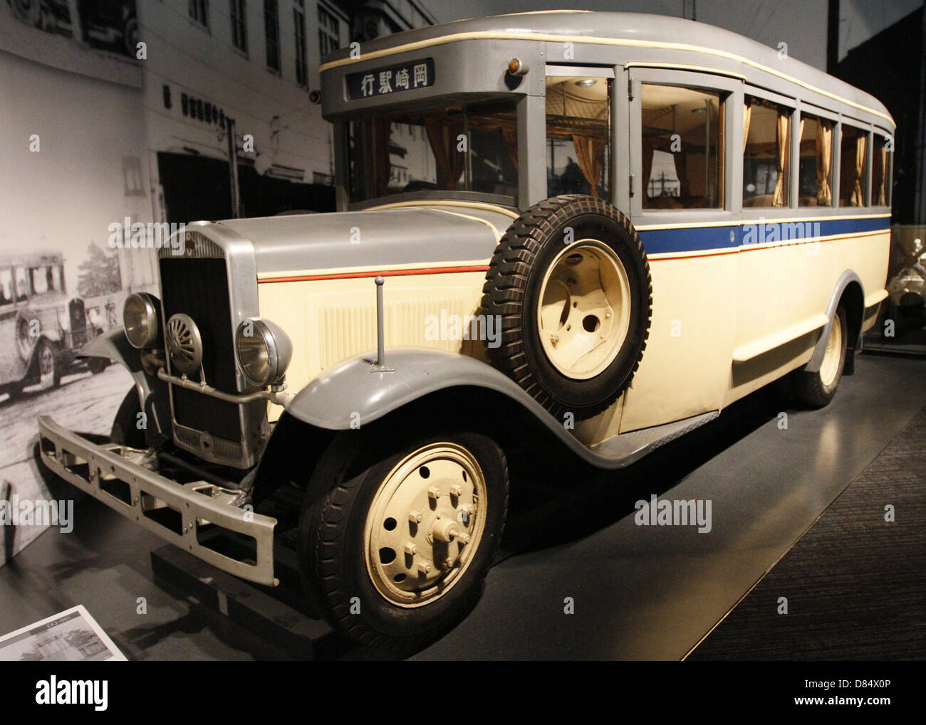 The 1930 Japanese Government Railways' bus TGE-MP is a historical ...