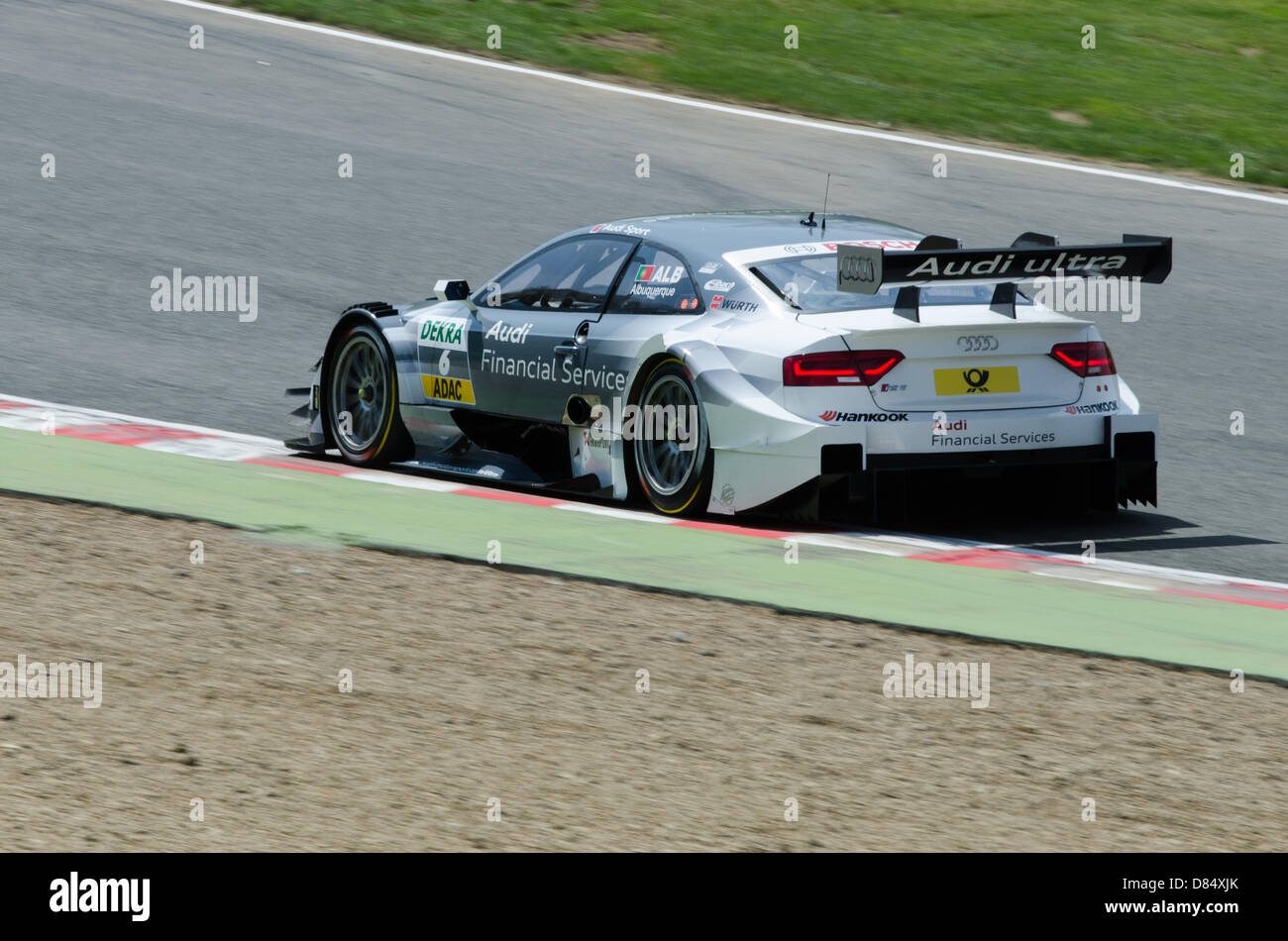 Racing action from DTM, German Touring Car Championship, Brands Hatch ...
