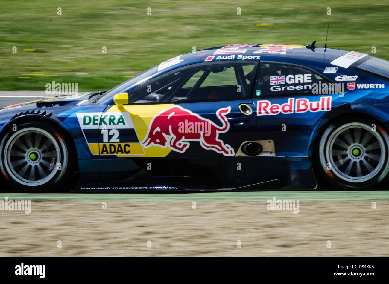 Racing action from DTM, German Touring Car Championship, Brands Hatch ...