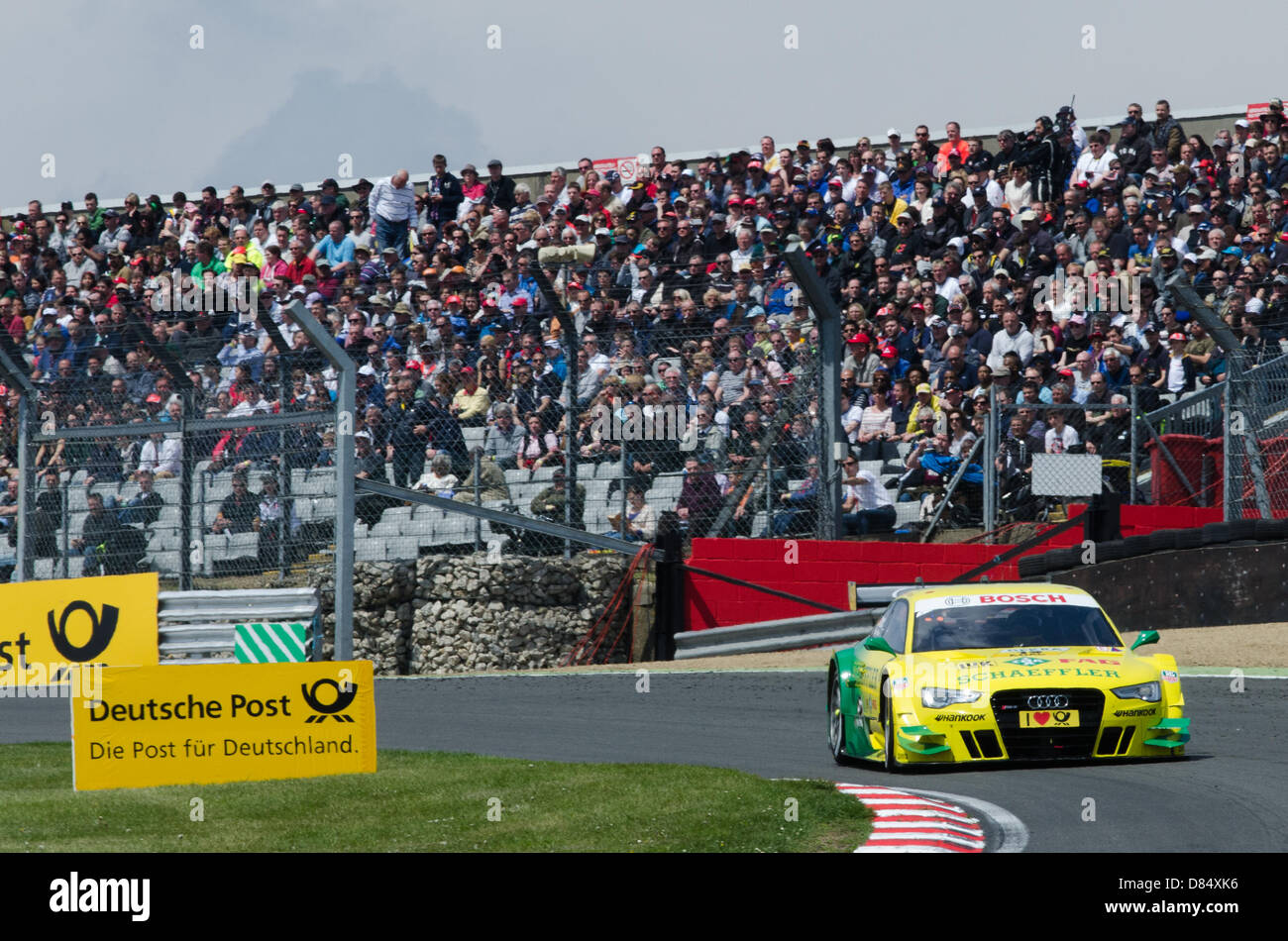 Racing action from DTM, German Touring Car Championship, Brands Hatch ...