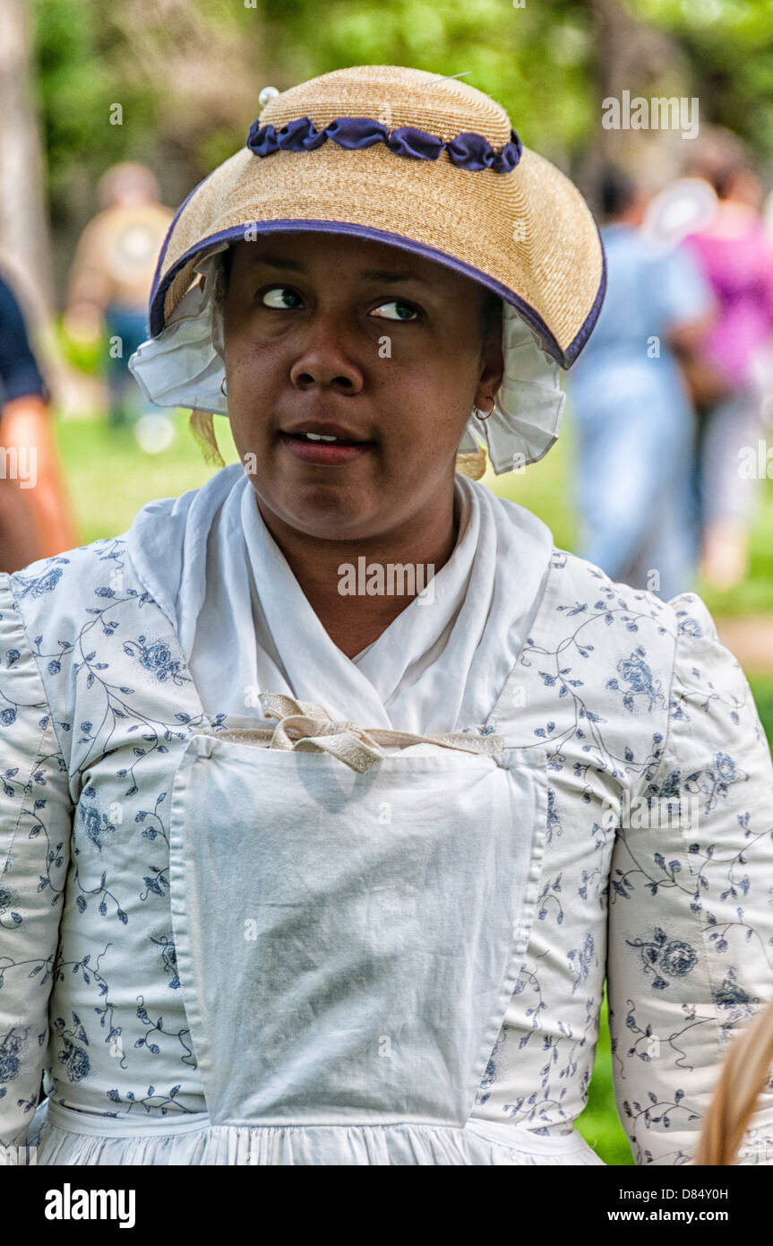 Reenactor, Colonial Williamsburg, Virginia Stock Photo - Alamy