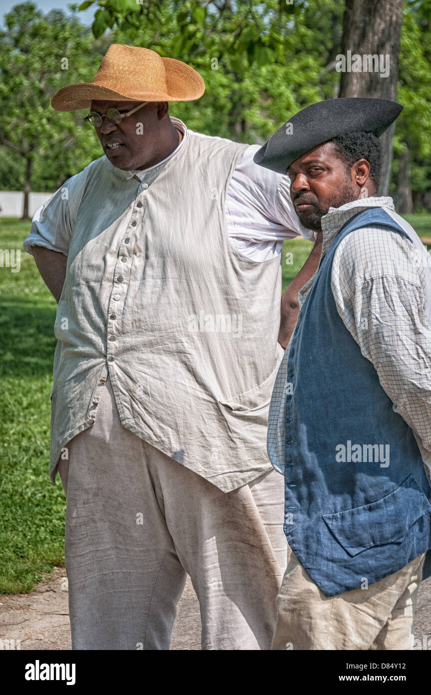 Reenactor, Colonial Williamsburg, Virginia Stock Photo - Alamy
