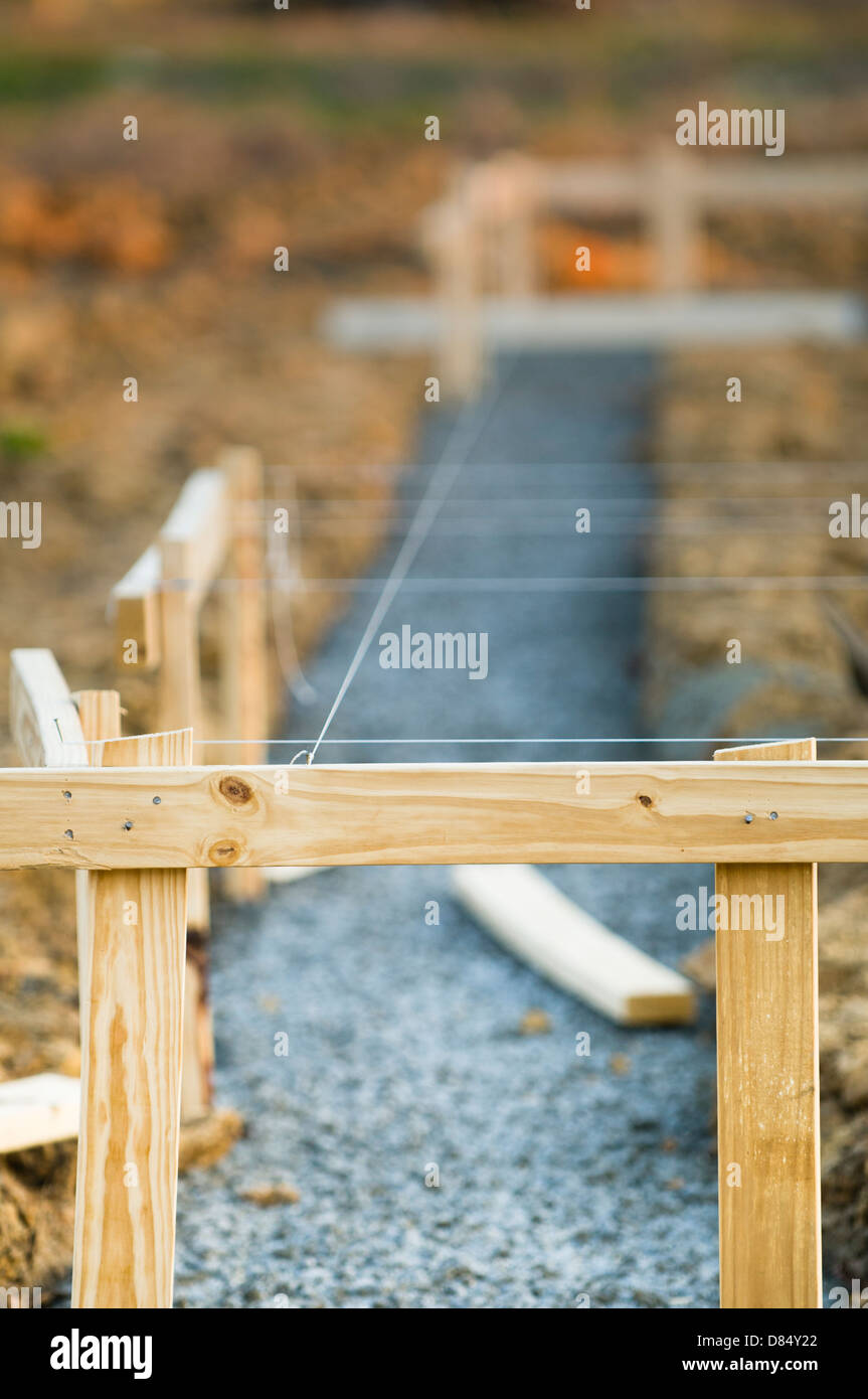 Concrete footing hi-res stock photography and images - Alamy