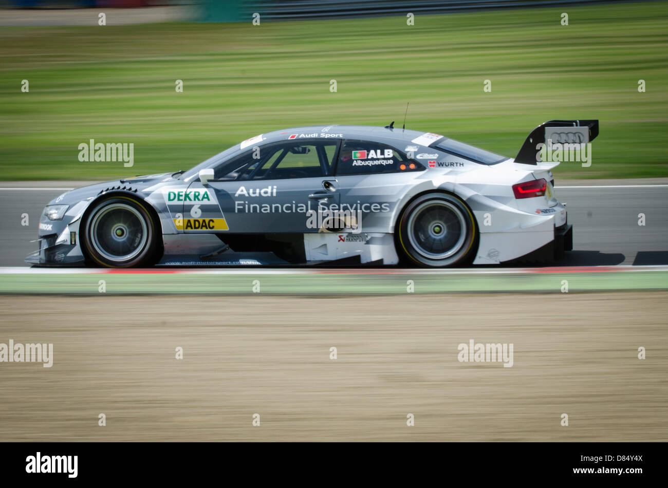 Racing action from DTM, German Touring Car Championship, Brands Hatch ...