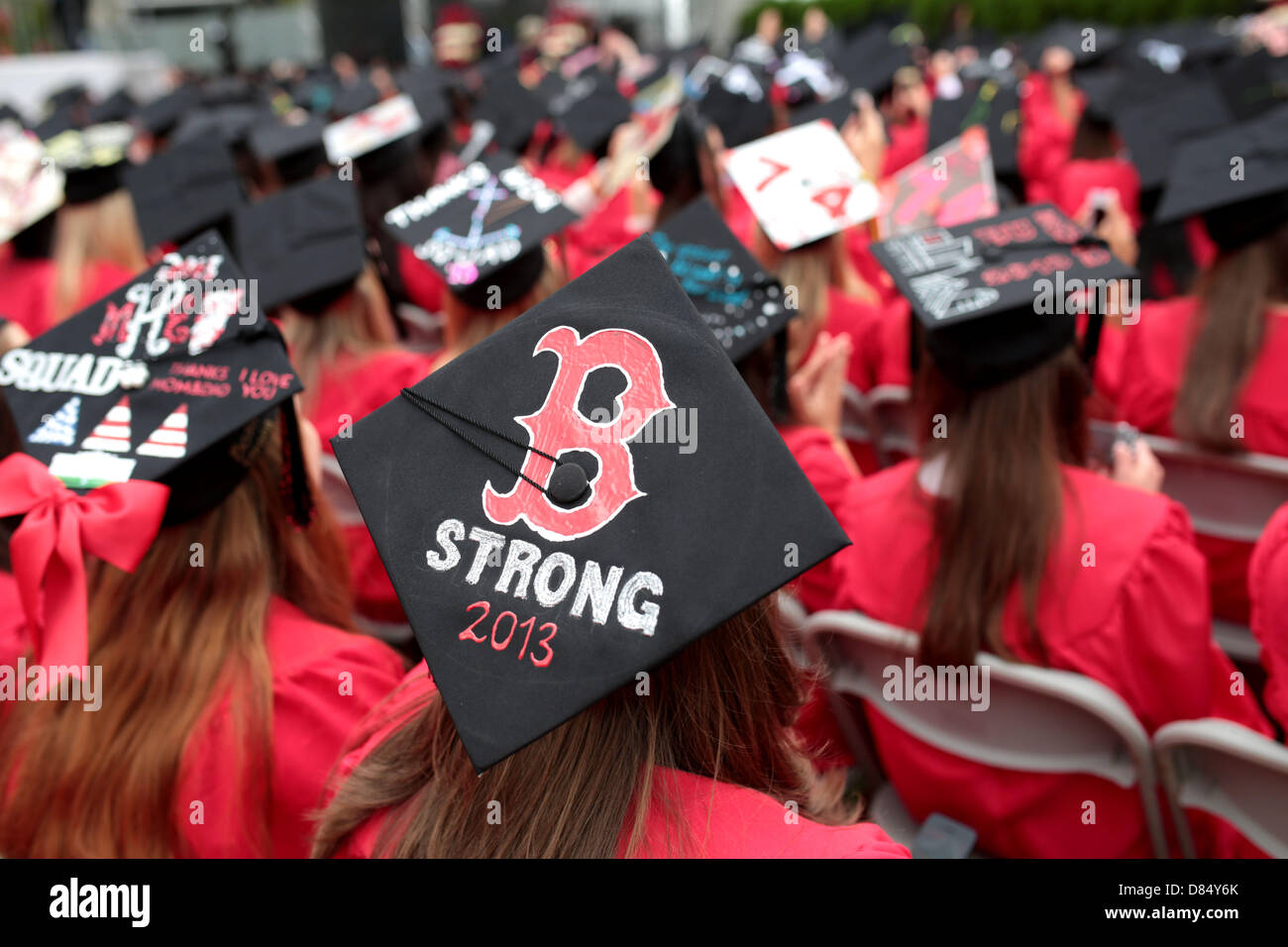 Boston, Massachusetts, USA. 19th May 2013. Thousands gathered at ...