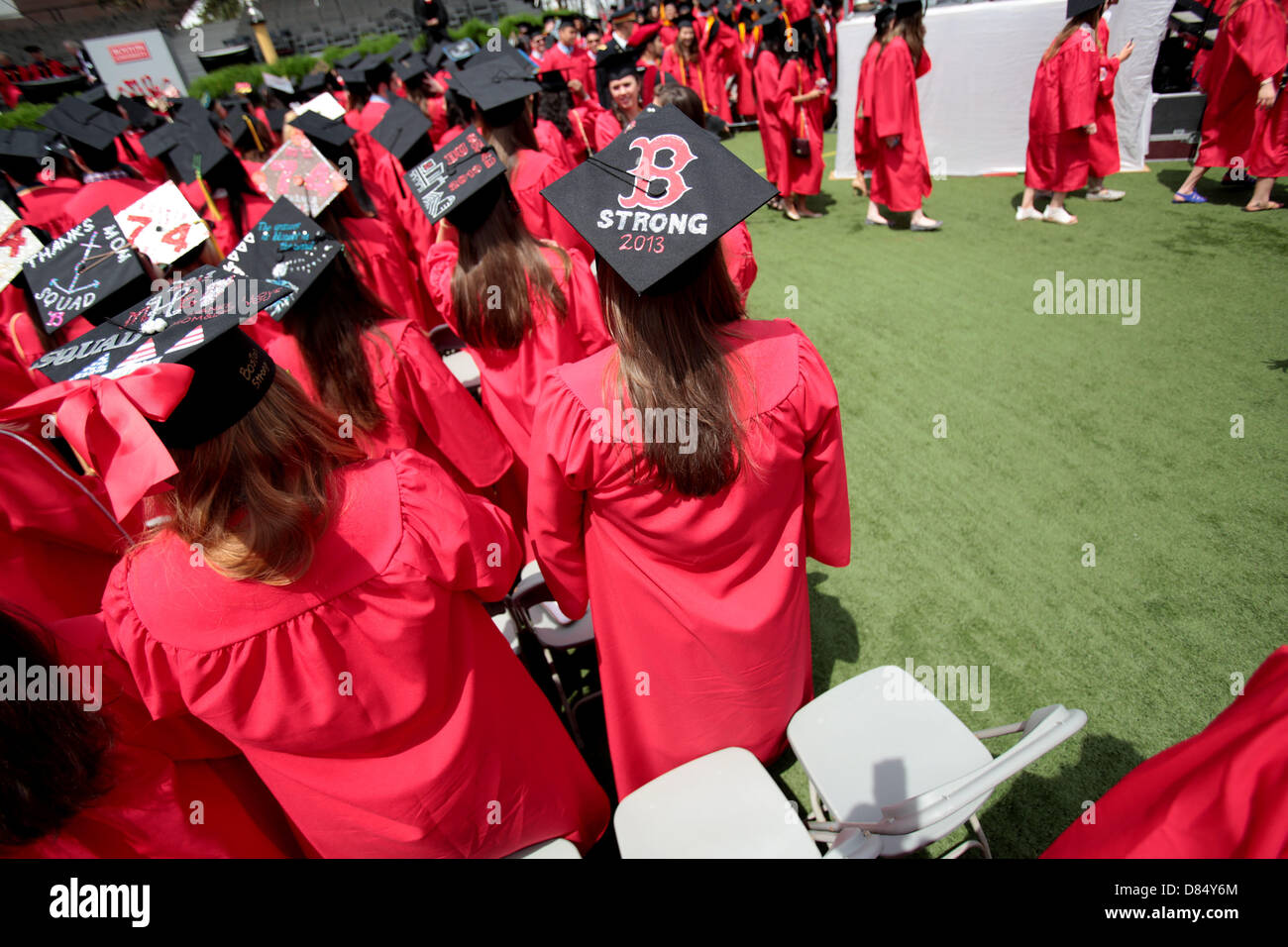 Boston, Massachusetts, USA. 19th May 2013. Thousands gathered at ...