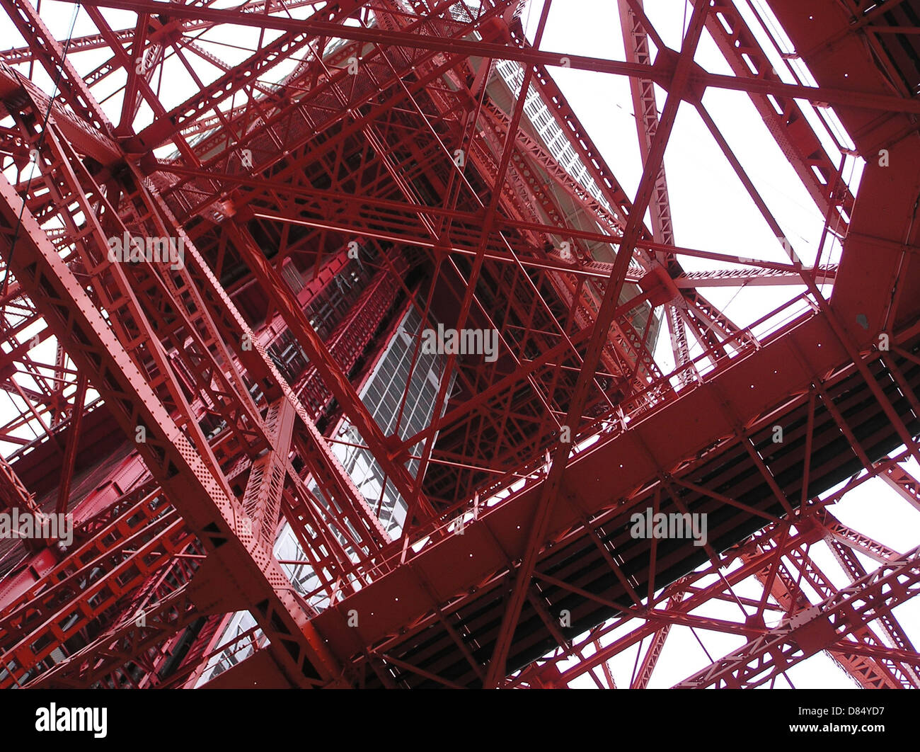 Tokyo Tower, located in Shibakoen, Tokyo, Japan, is a famous landmark ...