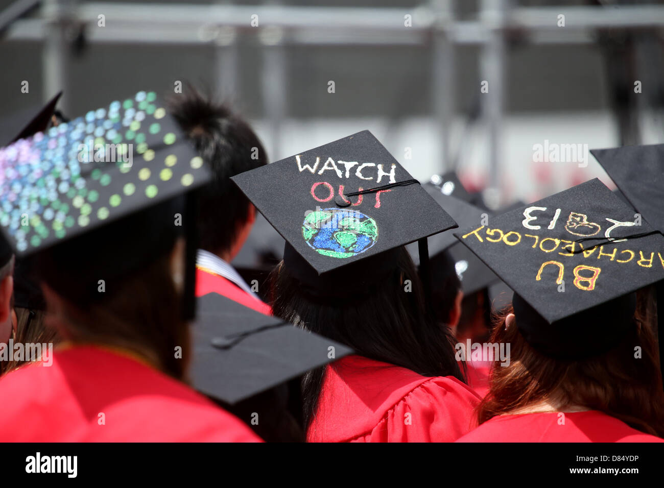 Boston, Massachusetts, USA. 19th May 2013. Thousands gathered at ...