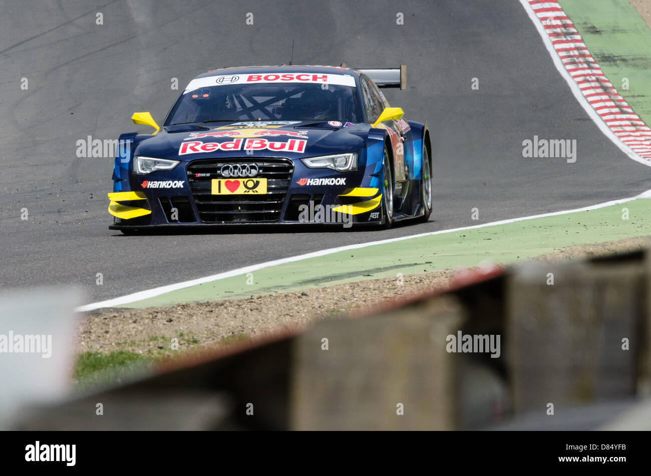 Racing action from DTM, German Touring Car Championship, Brands Hatch ...