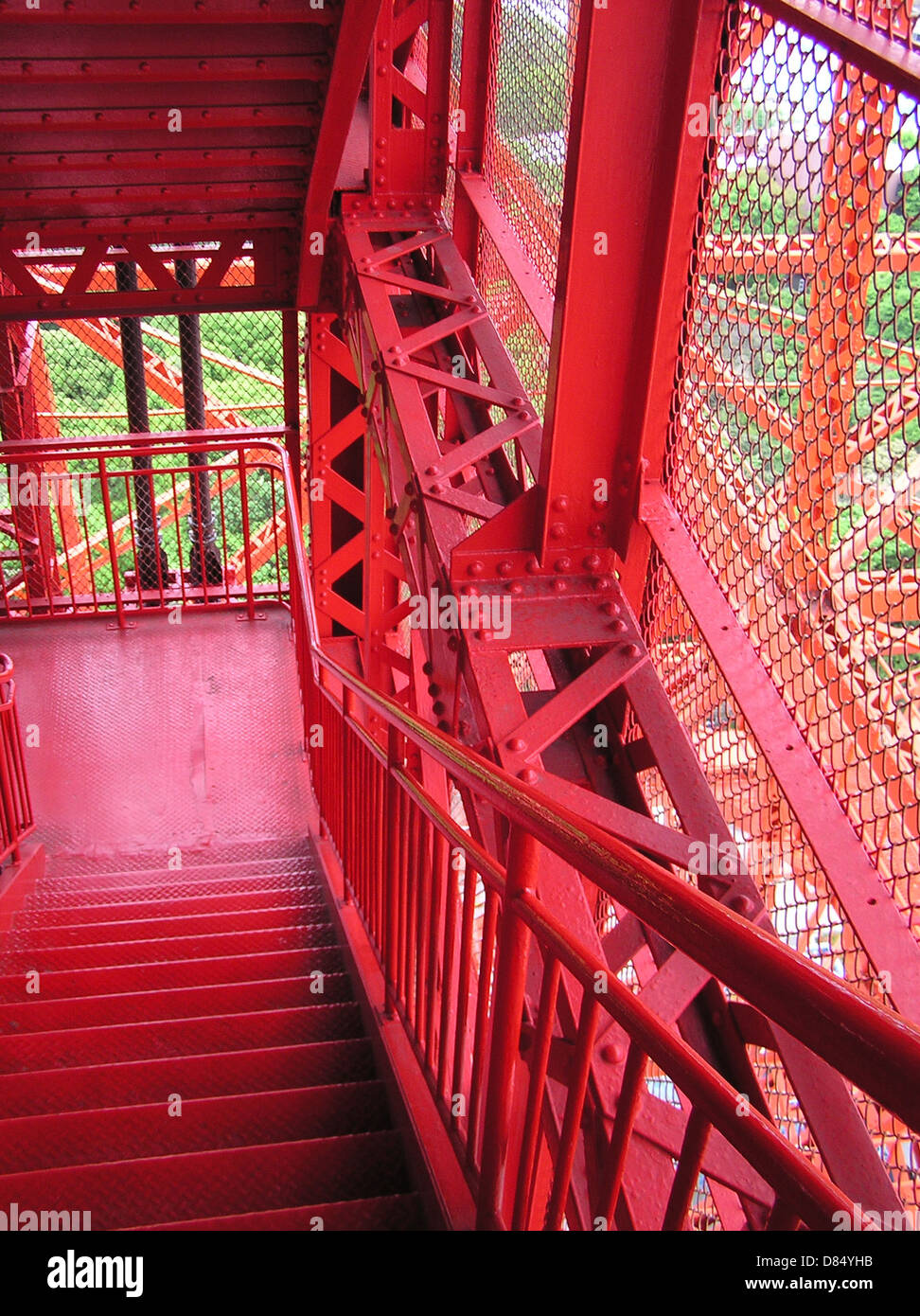 Tokyo tower stairs High Resolution Stock Photography and Images - Alamy