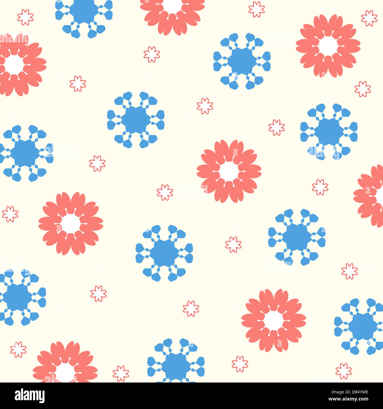 Colorful floral pattern Stock Photo - Alamy