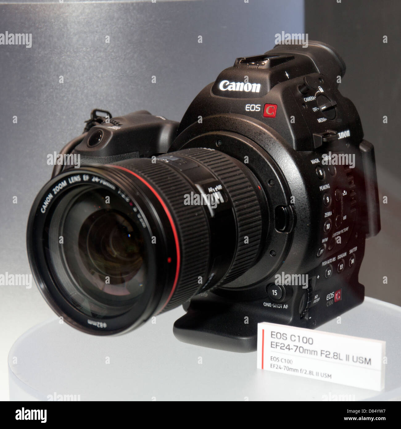 The 2012 Canon EOS C100 is a professional-grade digital cinema camera ...