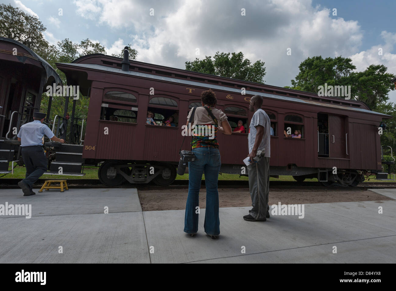 Locomotive Wood burning Steam Train located in Tavares, Florida and ...