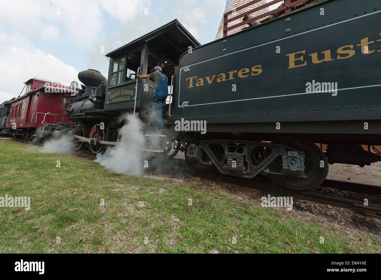 Locomotive Wood burning Steam Train located in Tavares, Florida and ...