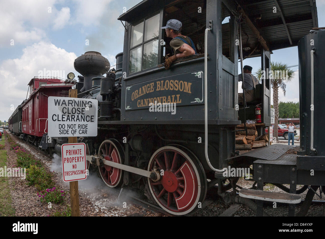 Wood Burning Steam Locomotive Stock Photos & Wood Burning Steam ...