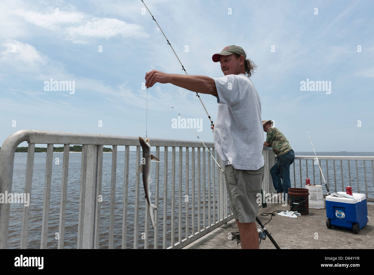 Cedar key fishing pier hi-res stock photography and images - Alamy