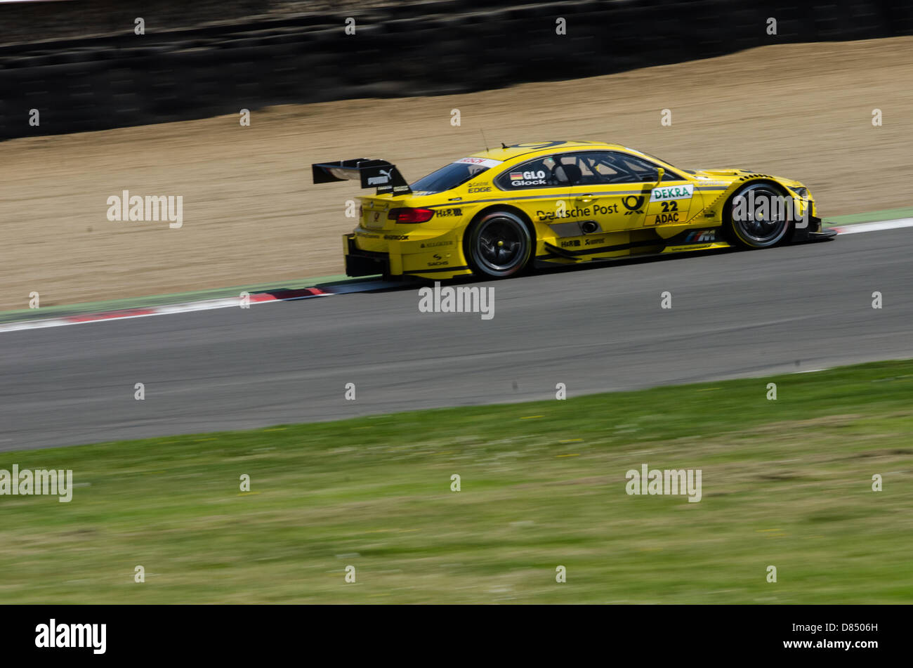 Racing action from DTM, German Touring Car Championship, Brands Hatch ...