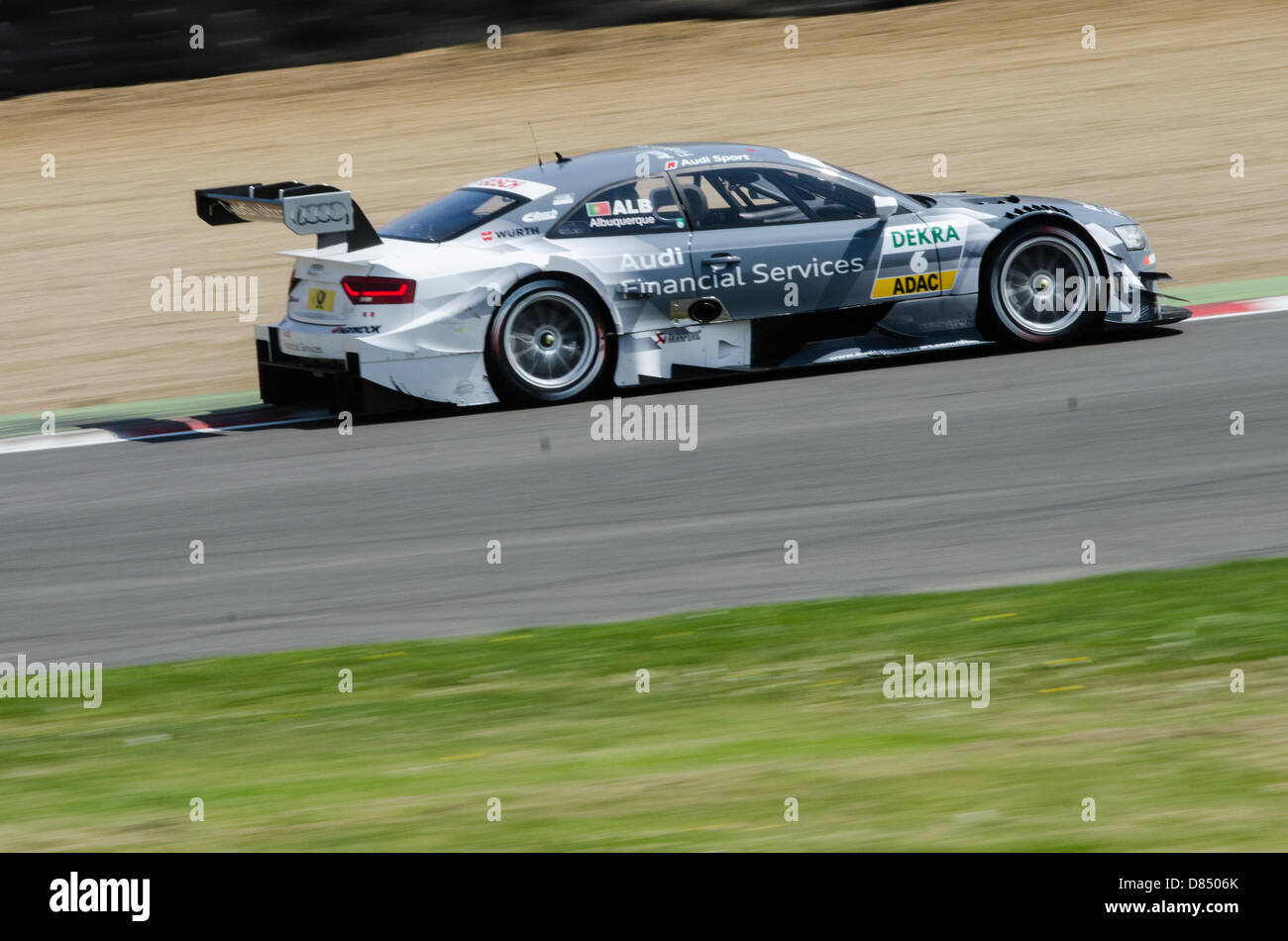 Racing action from DTM, German Touring Car Championship, Brands Hatch ...