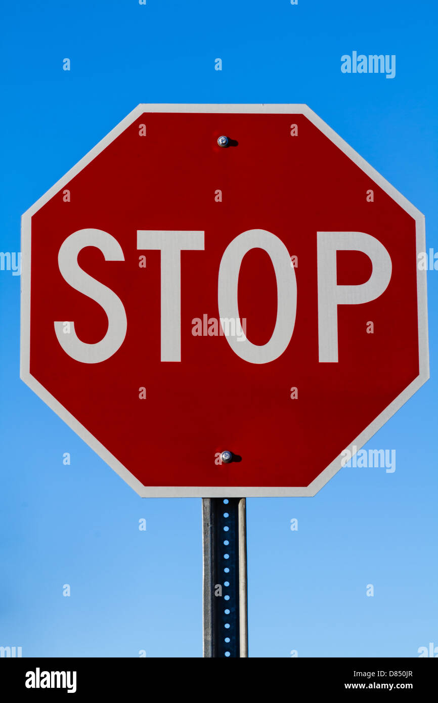 Hexagon Stop Sign