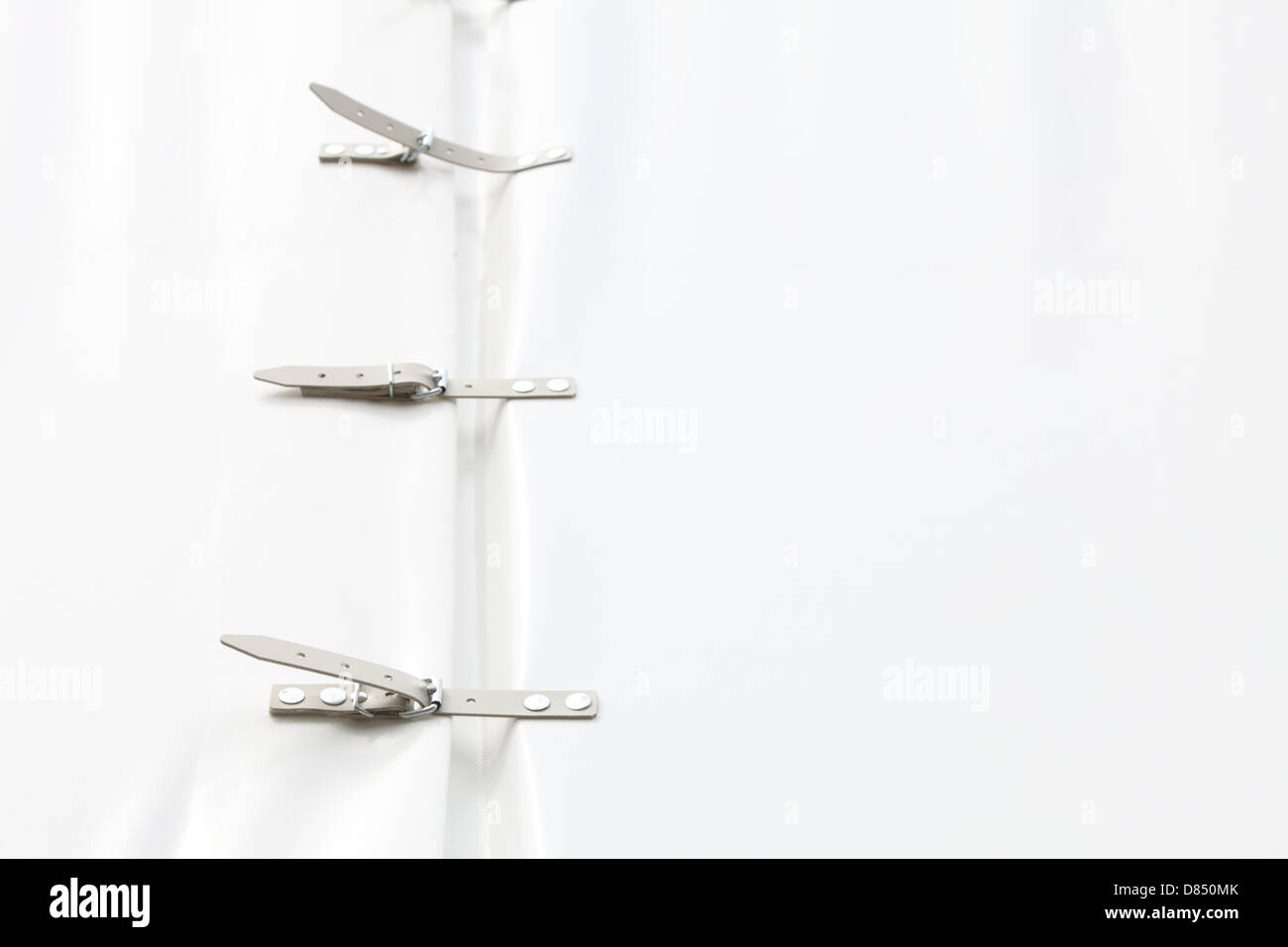 white tarp or waterproof tarpaulin detail background Stock Photo - Alamy