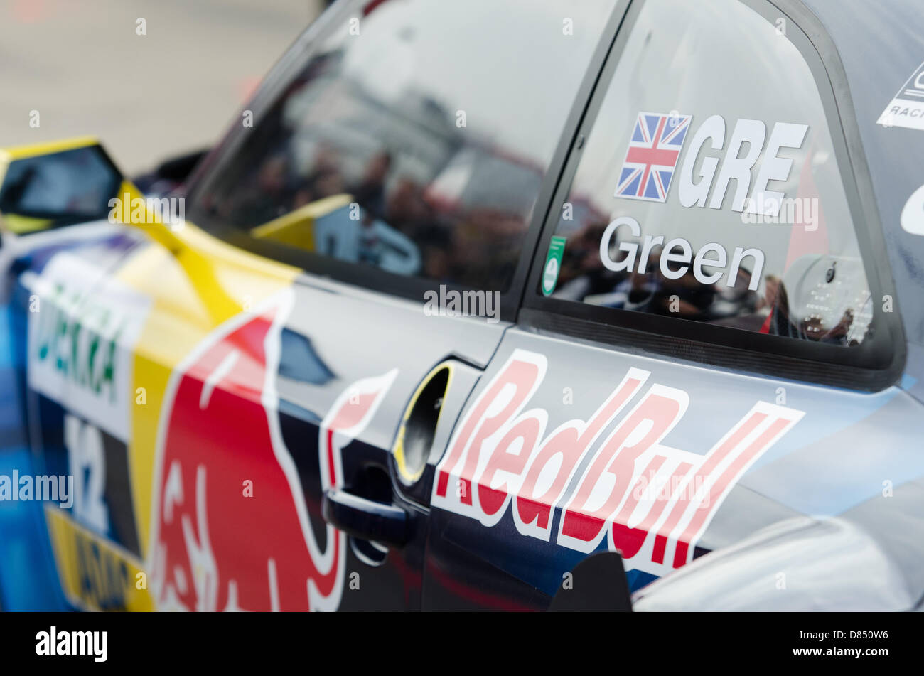 Racing action from DTM, German Touring Car Championship, Brands Hatch ...